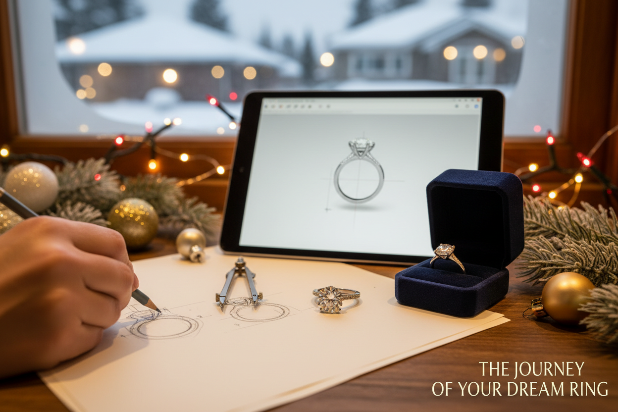 Step-by-Step: How to Design a Dream Ring for Christmas – Diamovida